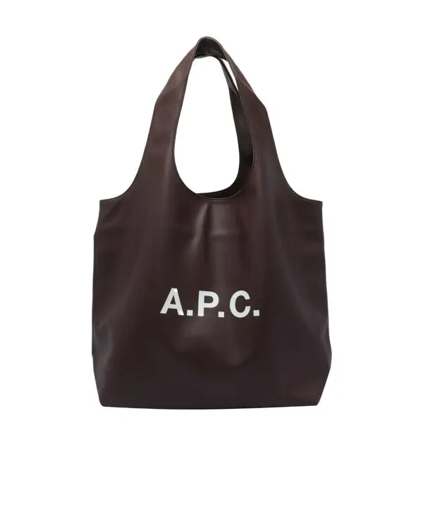 A.p.c. Large Ninon Logo-plaque Tote Bag