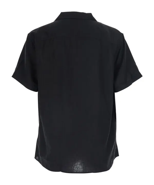 Calvin Klein Camp Collar Linen Shirt