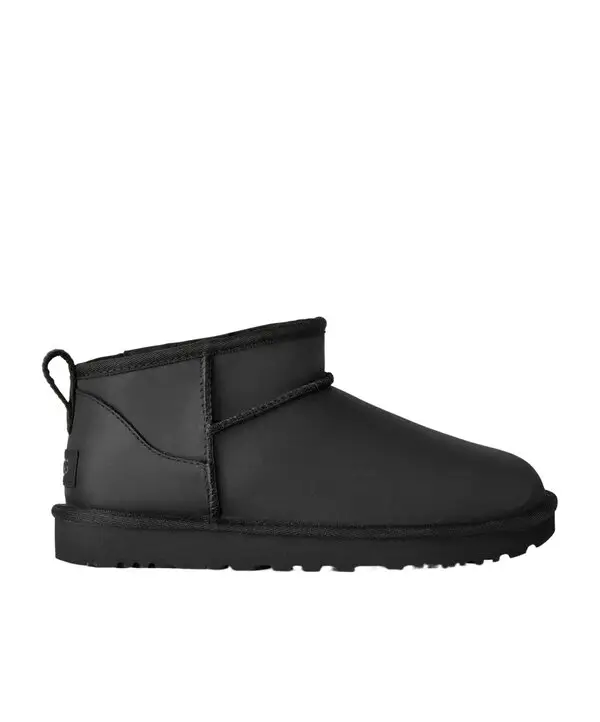 UGG Classic Ultra Mini Ankle Boots - Black