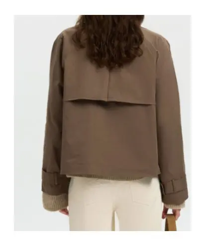 SELECTED Short Trenchcoat