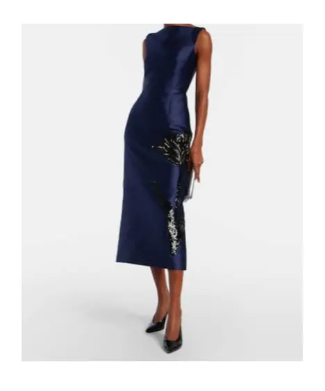 Erdem Embellished Midi Dress