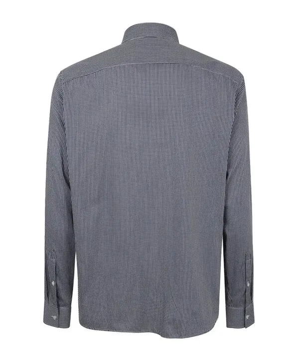 Michael Kors Slim Fit Checked Shirt