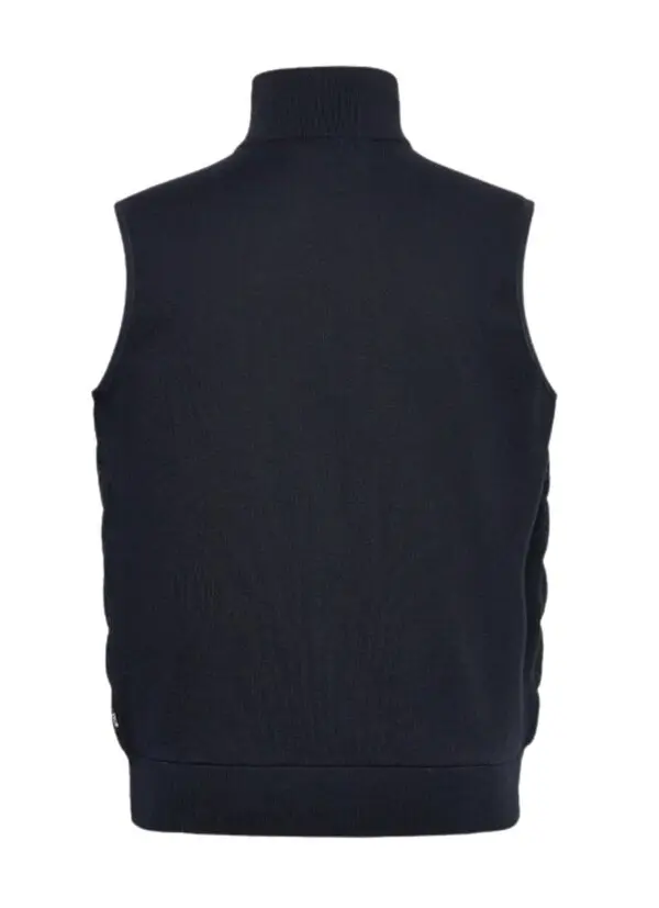 Hugo Boss High-necked Sleeveless Cotton Coat