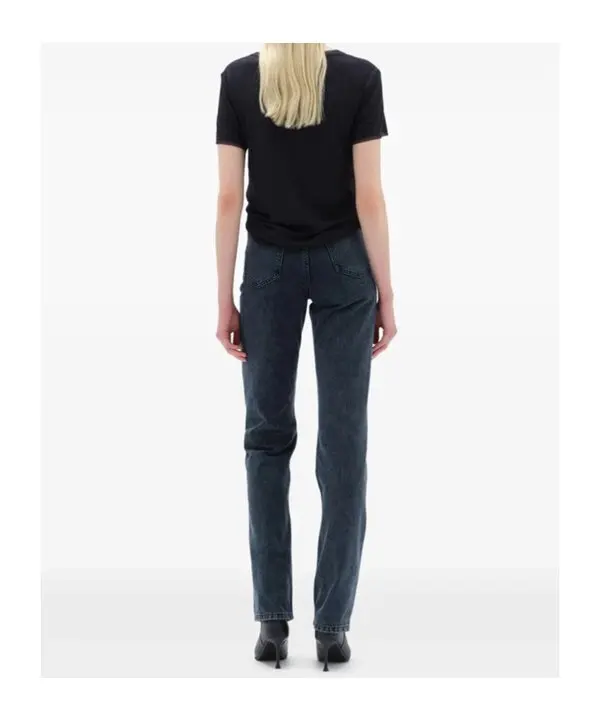 REMAIN BIRGER Mesh Edge Short Sleeve T-shirt