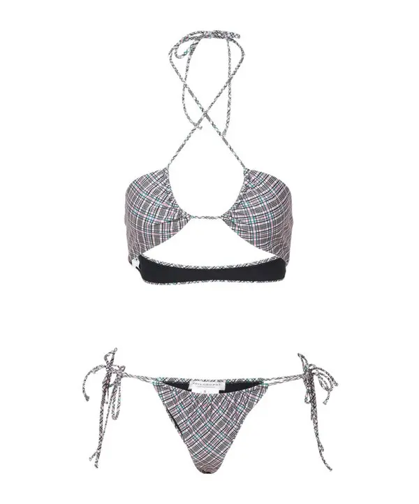 Philosophy Di Lorenzo Serafini Tie Detail Bikini Set