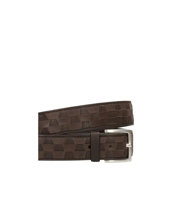 Orciani Woven Leather Belt