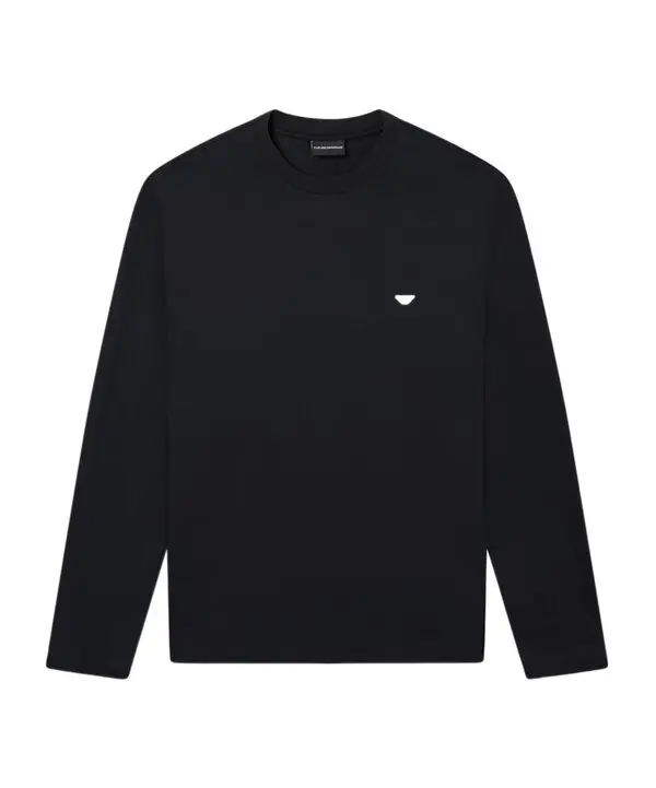 Emporio Armani Long-sleeved T-shirt - Black