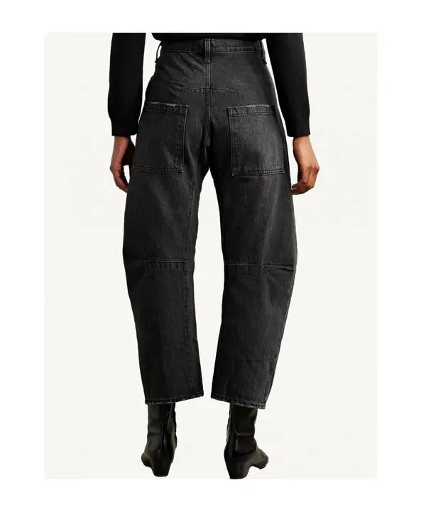 NILI LOTAN Belt Loop Jeans