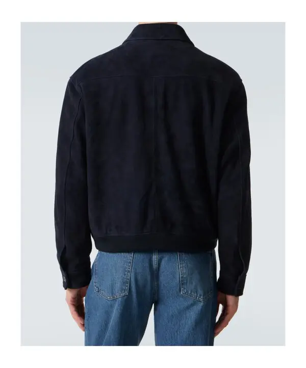 FRAME Suede Blouson Jacket