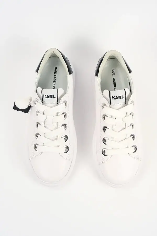 Karl Lagerfeld Sneakersy Skórzane Kapri
