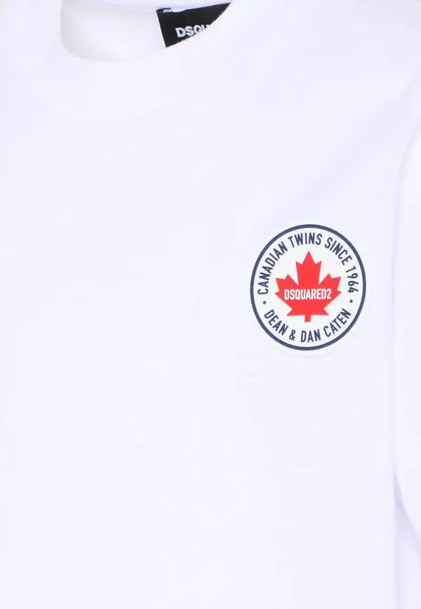 Dsquared2 Short-sleeve Logo-patch T-shirt