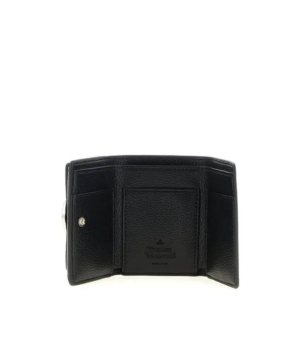 VIVIENNE WESTWOOD Orb Plaque Trifold Wallet
