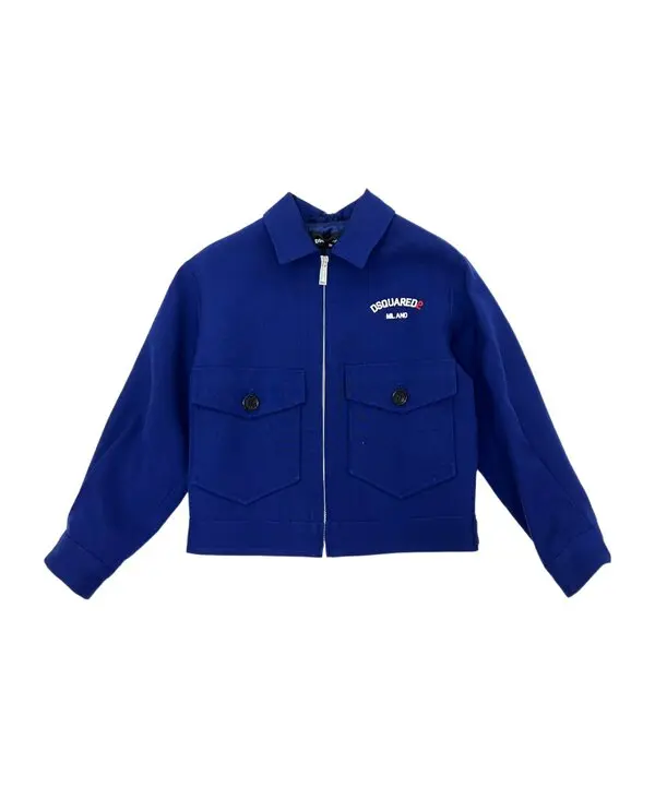 Dsquared2 Long Sleeve Jacket - Blue