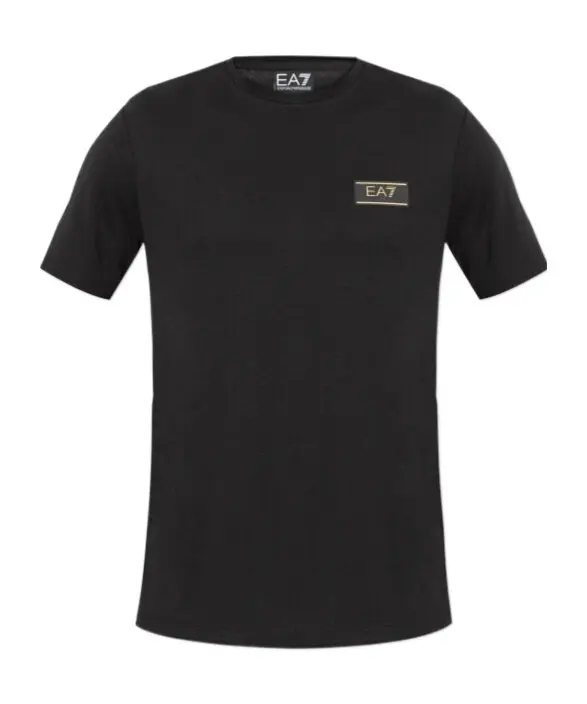 EA7 Logo Patch Crewneck T-shirt