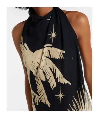 Johanna Ortiz Musical Flower" Silk Maxi Dress