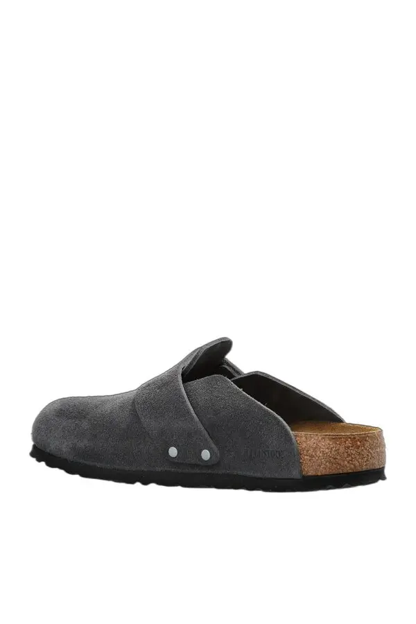 BIRKENSTOCK Loma Touch-strap Suede Slippers