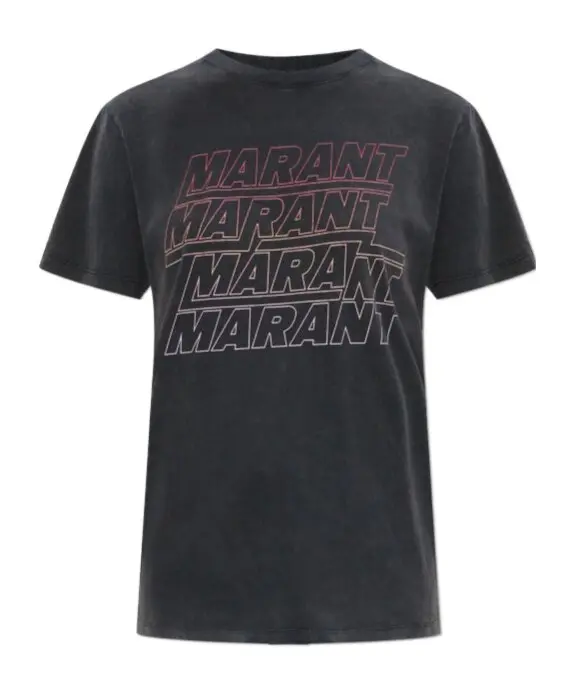 Isabel Marant Étoile Logo-print T-shirt