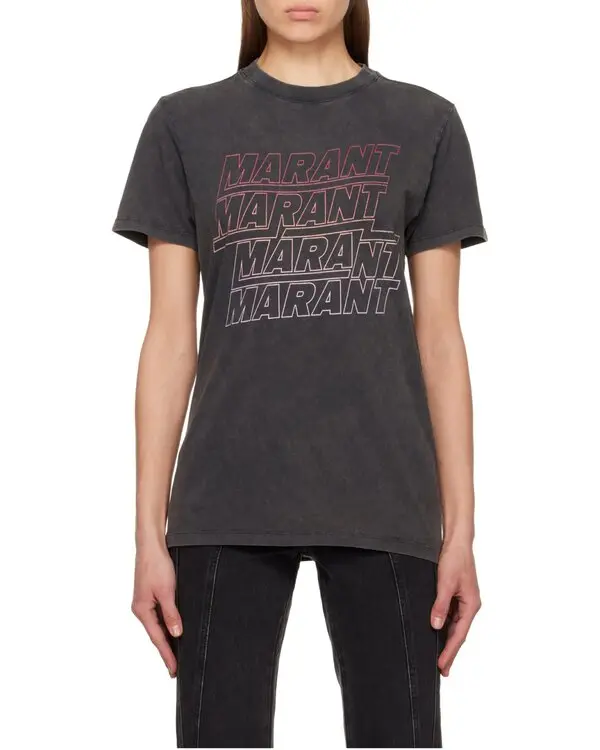 Isabel Marant Étoile Logo-print T-shirt