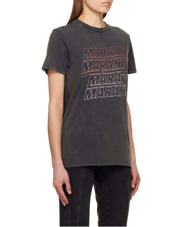 Isabel Marant Étoile Logo-print T-shirt