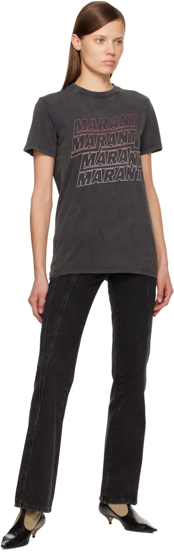 Isabel Marant Étoile Logo-print T-shirt