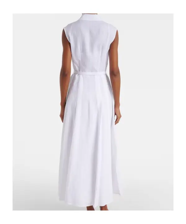 Gabriela Hearst Collared Sleeveless Dress
