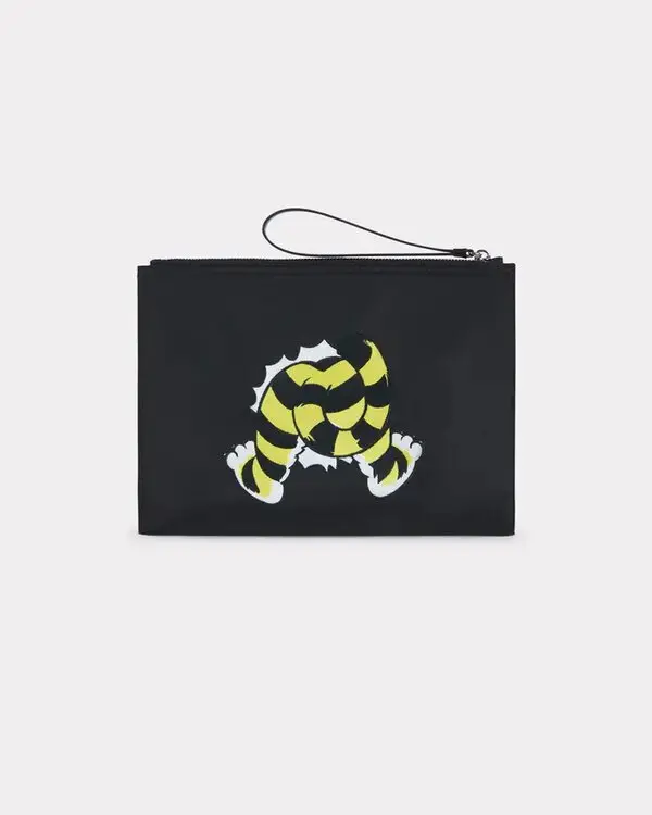 Kenzo Wild Tiger Large Clutch Bag
