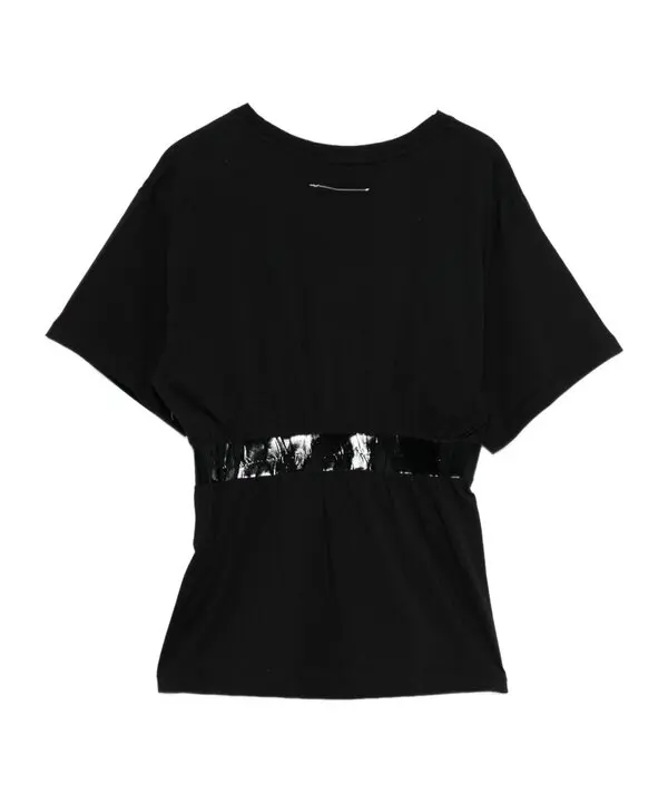 MAISON MARGIELA Tape Embellished T-shirt