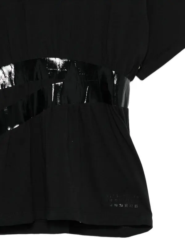 MAISON MARGIELA Tape Embellished T-shirt