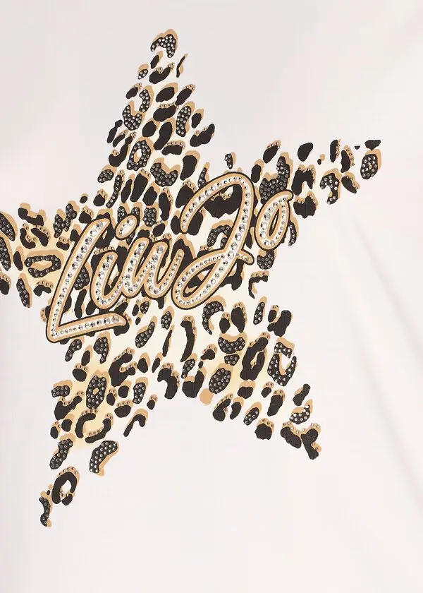 Liu Jo Embellished Logo T-shirt - No