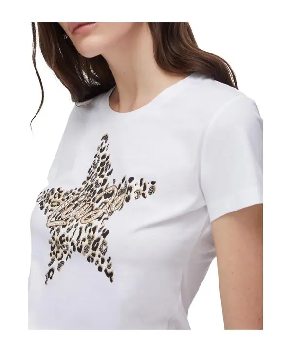 Liu Jo Embellished Logo T-shirt - No