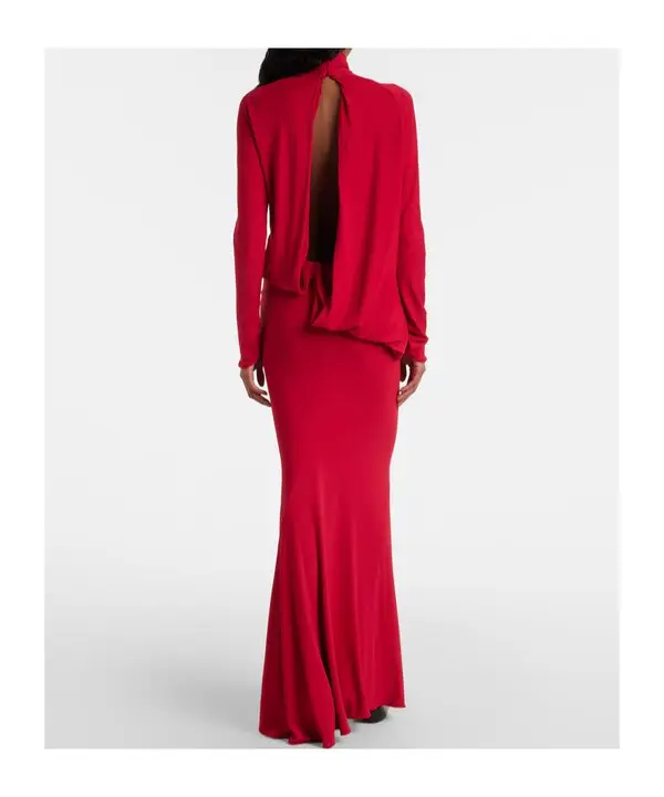 Magda Butrym High-neck Long-sleeved Dress