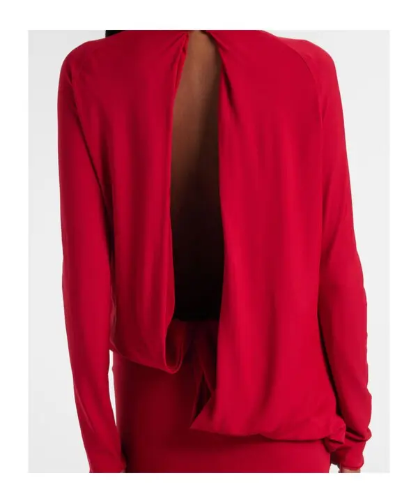 Magda Butrym High-neck Long-sleeved Dress