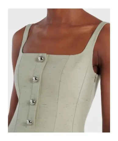 Altuzarra Orrie Cotton-blend Midi Dress