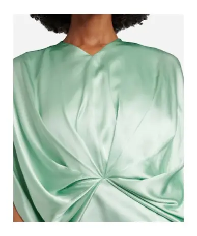 ROKSANDA Tari Gathered Silk Cocktail Dress