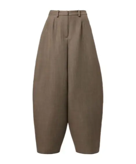 Magda Butrym Wool Barrel-leg Pants