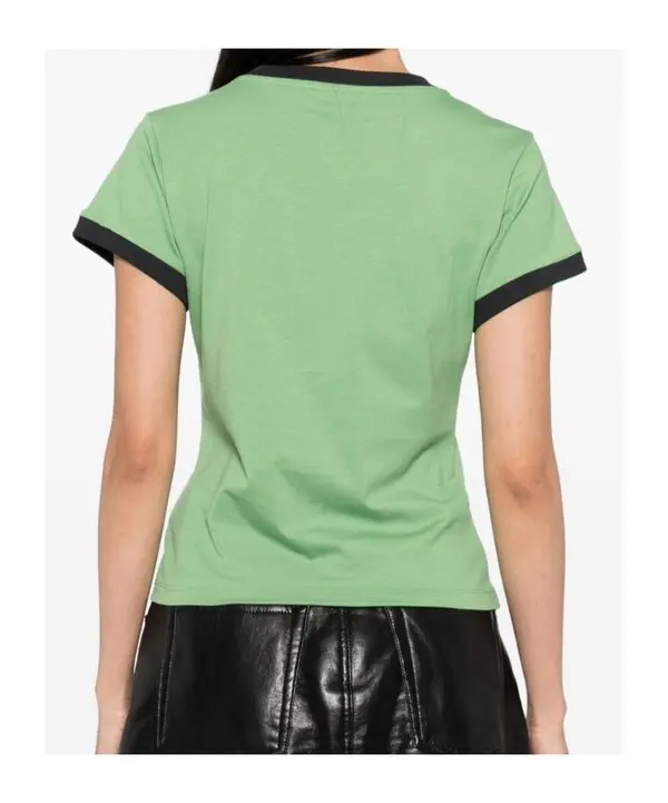 GANNI Graphic Printed Crewneck T-shirt