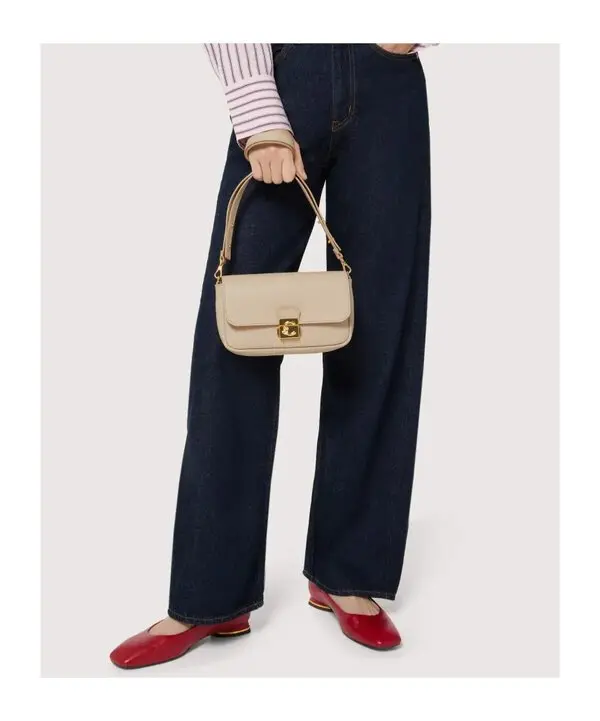 COCCINELLE Mini Logo-plaque Shoulder Bag