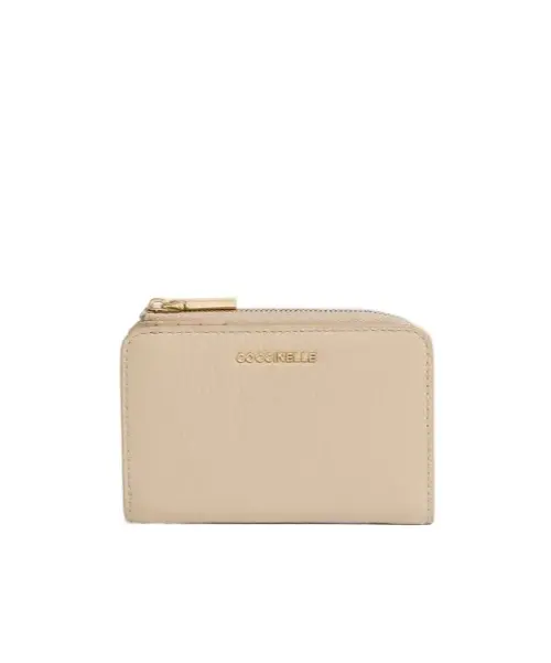 COCCINELLE Logo Lettering Zipped Wallet