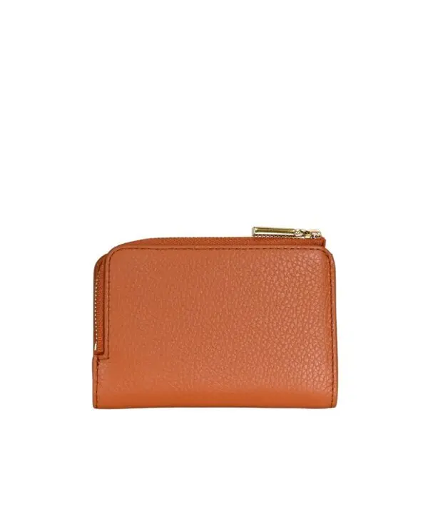 COCCINELLE Logo Lettering Zipped Wallet