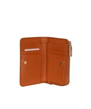 COCCINELLE Logo Lettering Zipped Wallet