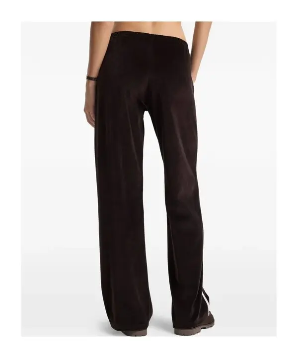 SPORTY  RICH Velour Sweatpant