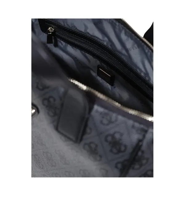Guess Monogram Print Shopper Bag