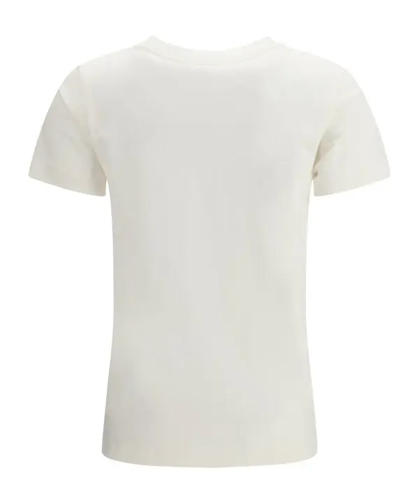 Pinko Logo Embossed Short Sleeve T-shirt
