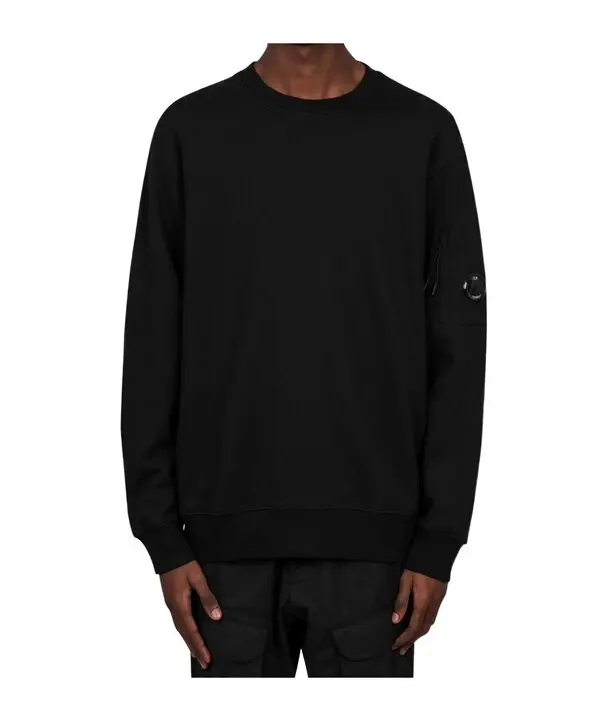 C.P. COMPANY Logo Crew Neck Sweatshirt