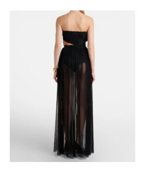 NENSI DOJAKA Semi-sheer Gown