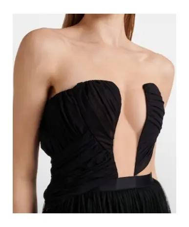 NENSI DOJAKA Semi-sheer Gown