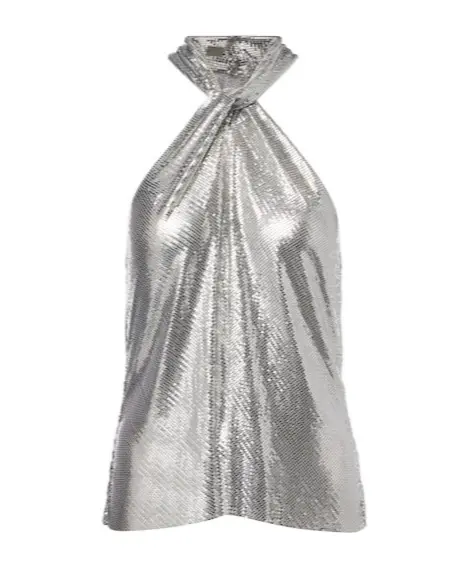 Rabanne Chainmail Halterneck Top