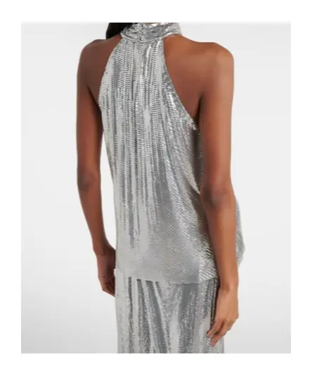 Rabanne Chainmail Halterneck Top