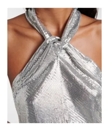 Rabanne Chainmail Halterneck Top