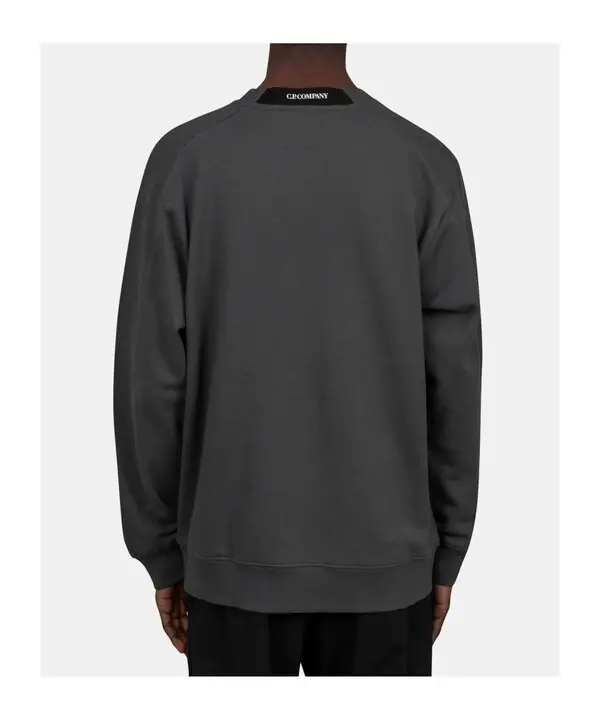 C.P. COMPANY Logo Crew Neck Sweatshirt